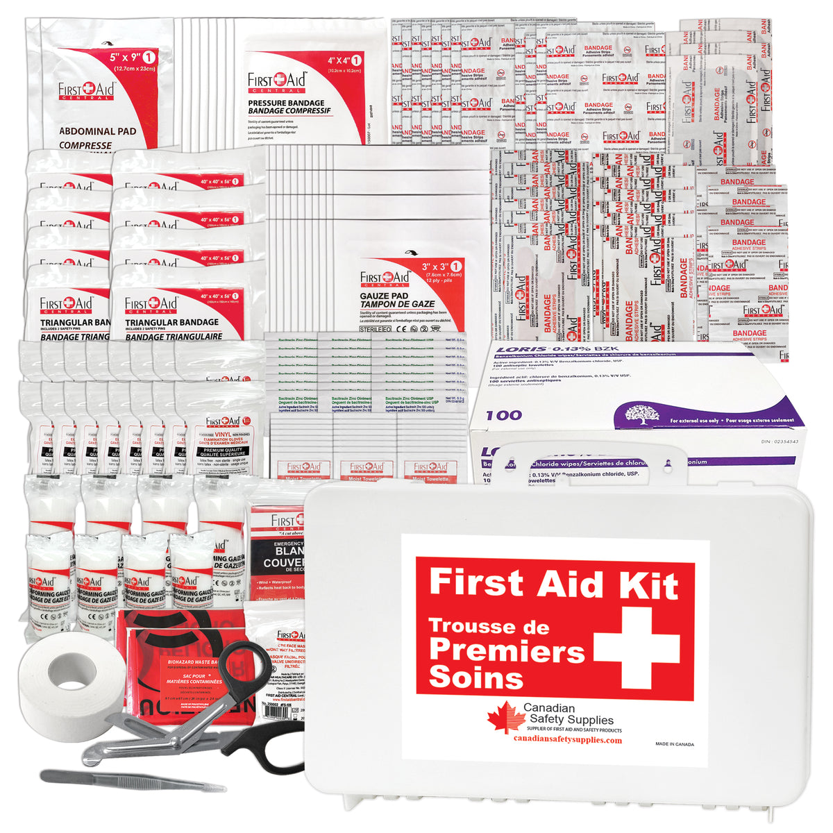 Workplace First Aid Kits (as per the CSA Z1220-17 Standard)