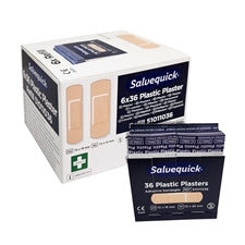 Salvequick Plastic Bandage Refills - 6 x 36's